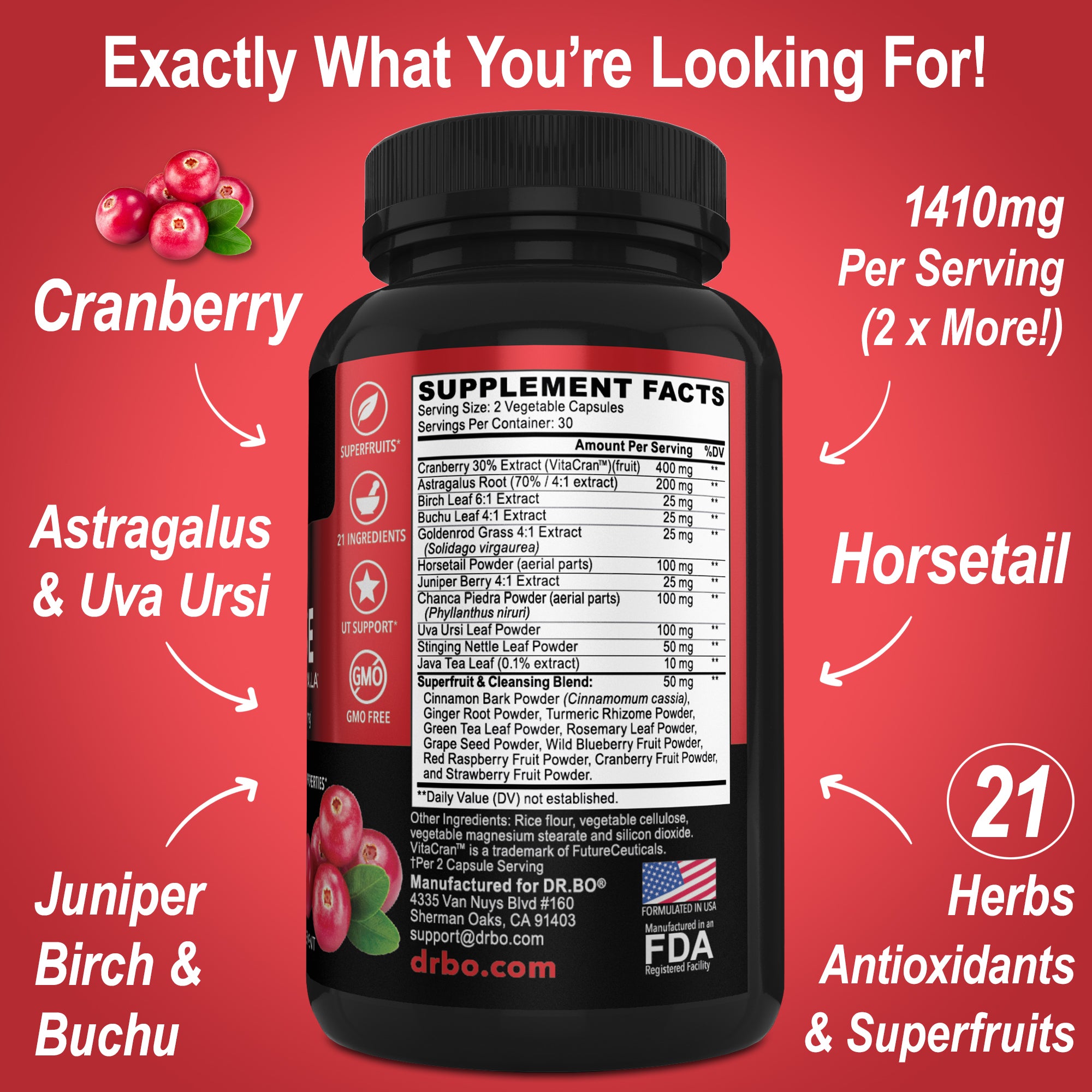 Kidney Cleanse Detox Supplement Pills – DR.BO